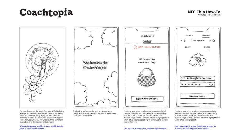 Coachtopia: NFC Chip Animation | Creative Agency | RIOT