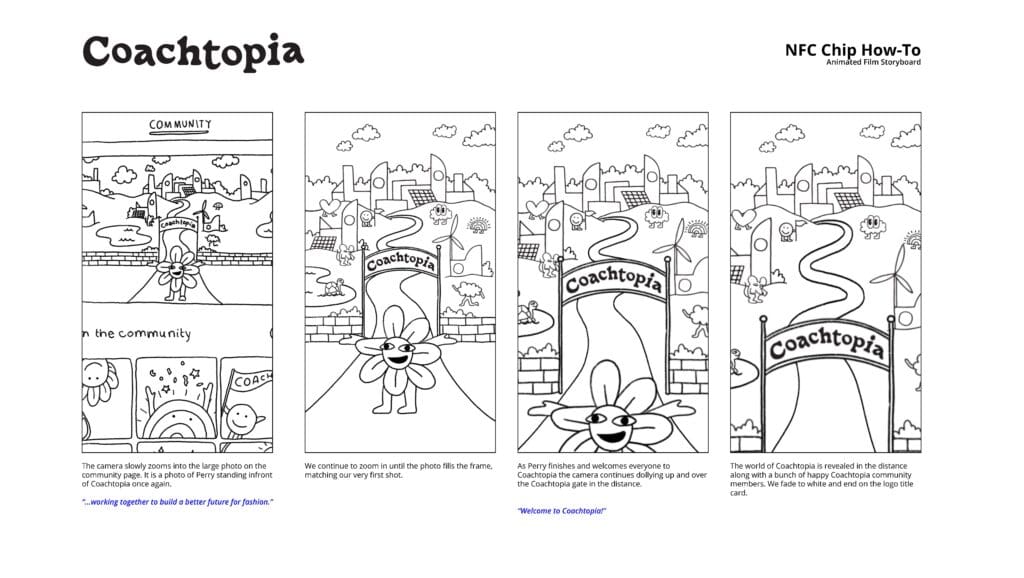 Coachtopia: NFC Chip Animation | Creative Agency | RIOT